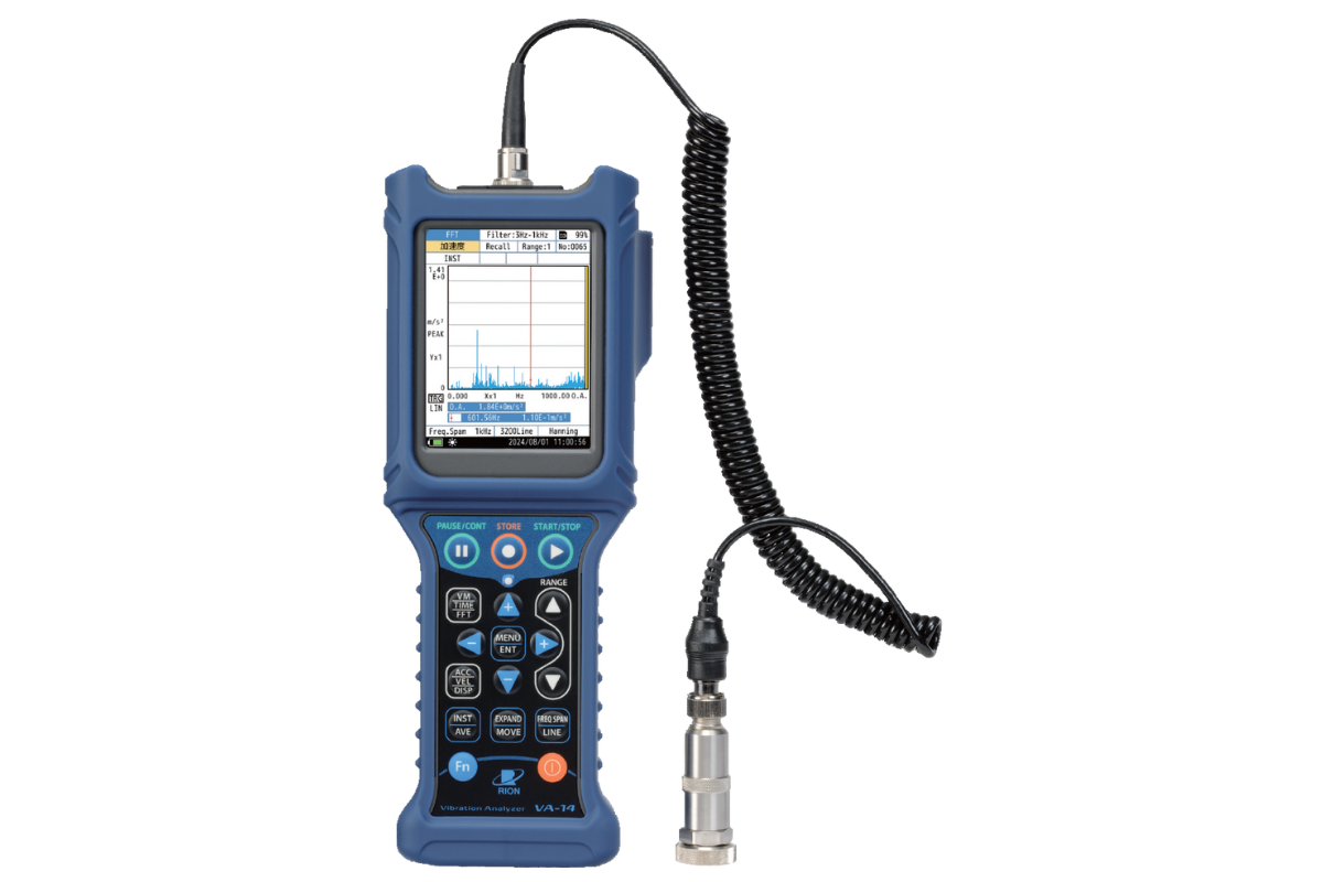 VA-14 | Vibration Analyzer | RION Global website