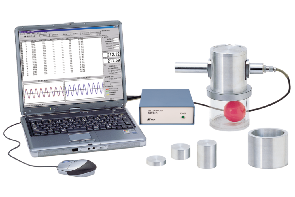 [RION’s Acoustic Volume Meter] Volume of complex shapes can be measured ...