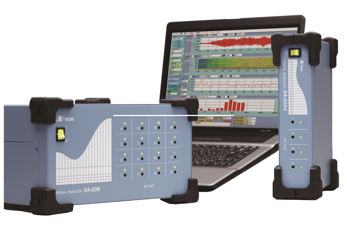 SA-02A4 / SA-02M | Multi-Channel Signal Analyzer | RION Global website
