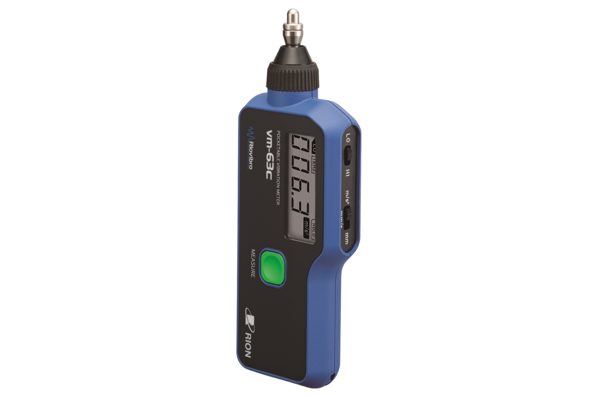 VM-63C | Pocketable Vibration Meter (Riovibro) | RION Global website
